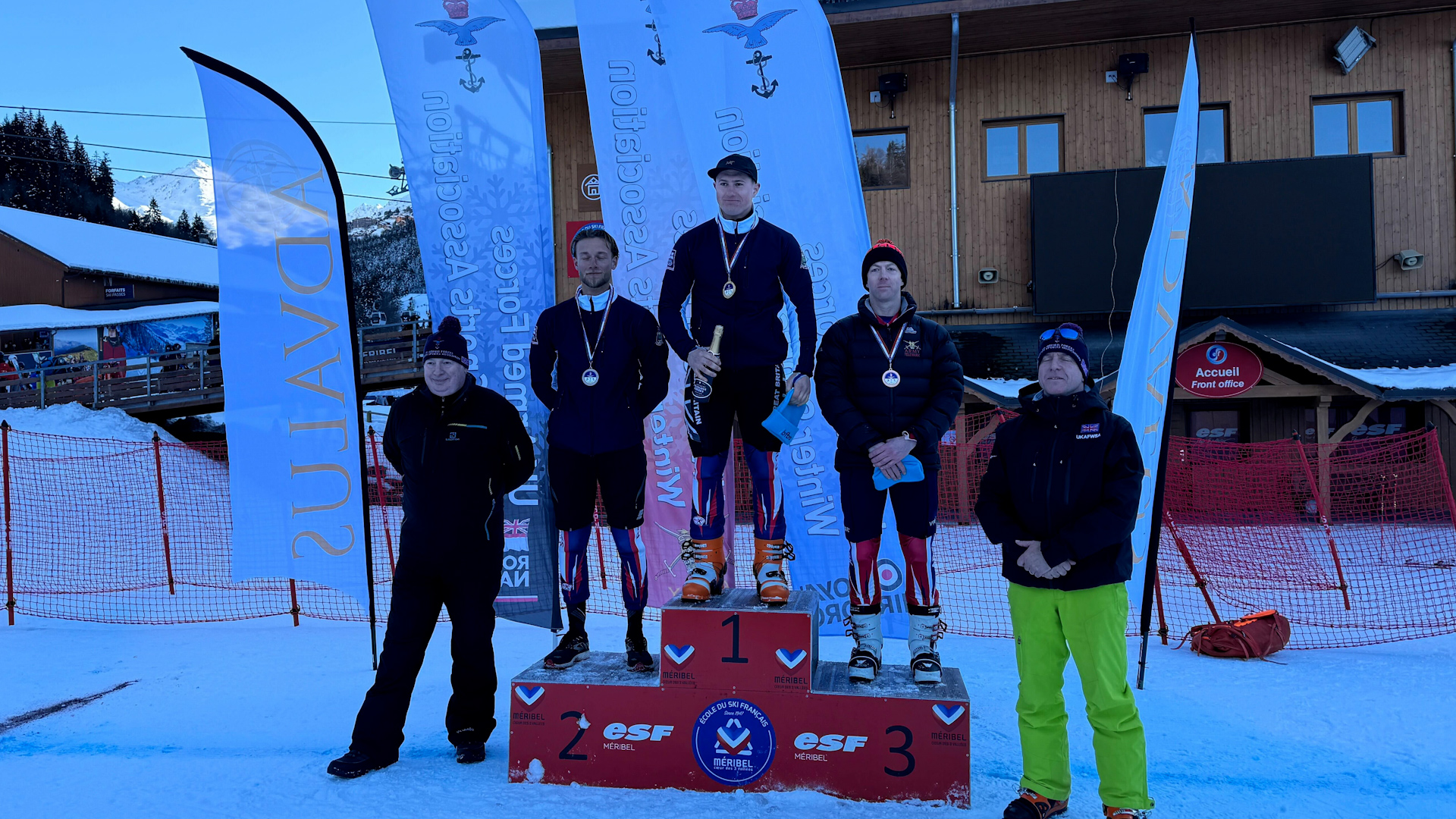 Royal Navy dominate podiums during Telemark Sprint as Marine Ollie Wotton wins again